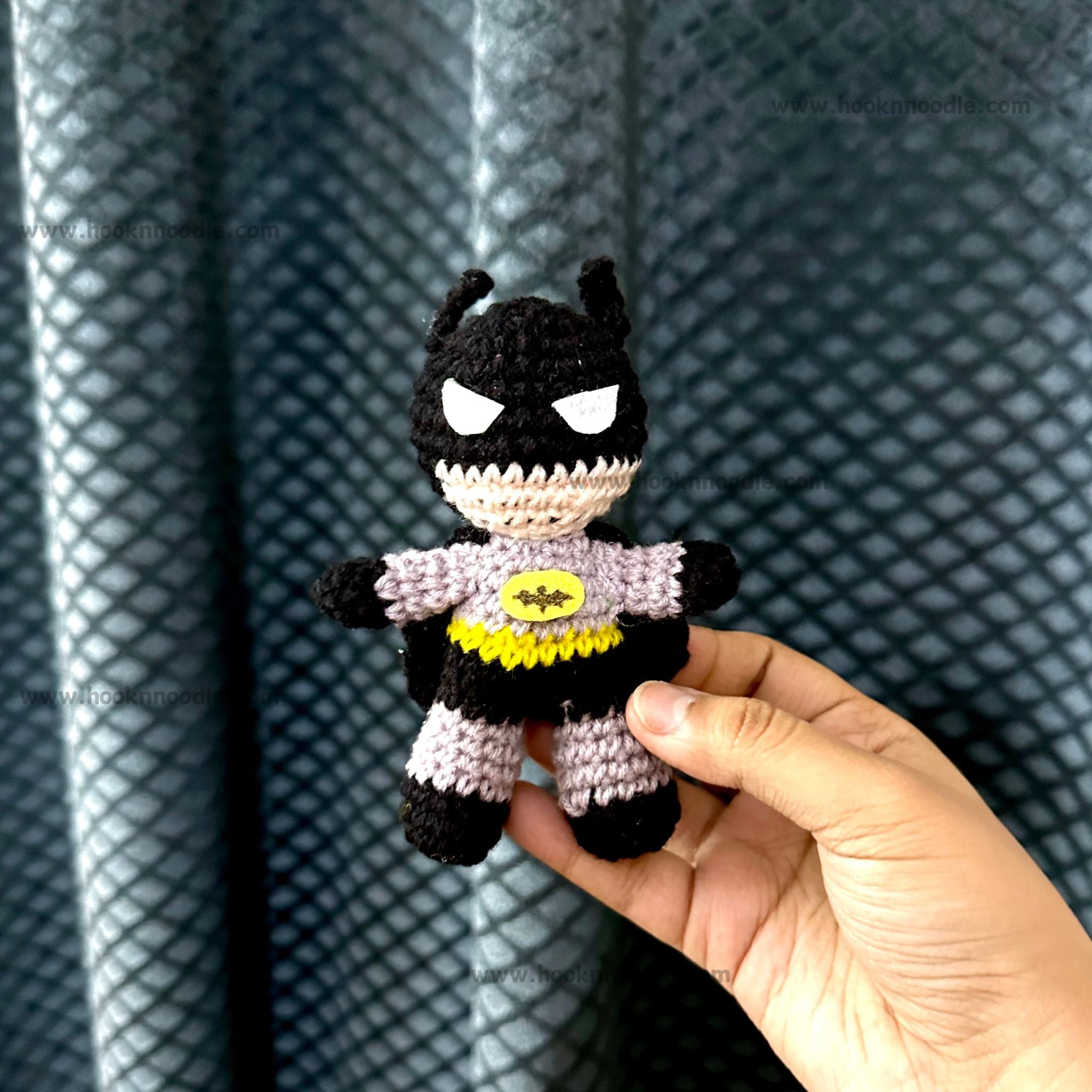 Crochet Batman Figure – Hook•n•Noodle